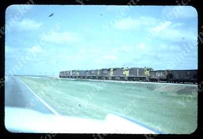 sl81 Original slide 1968 Rock Island Railroad train 831a | eBay