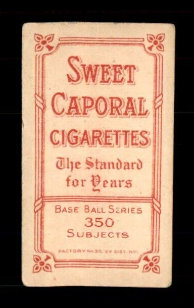 1909 T206 Newt Randall MILWAUKEE LOWER GRADE SWEET CAPORAL BACK 559489 ...