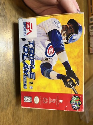 Triple Play 2000 N64 Nintendo Complete CIB GREAT Condition 14633079579 ...