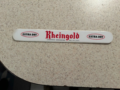 Vintage Rheingold Extra Dry Beer Foam Scraper 9" long | eBay