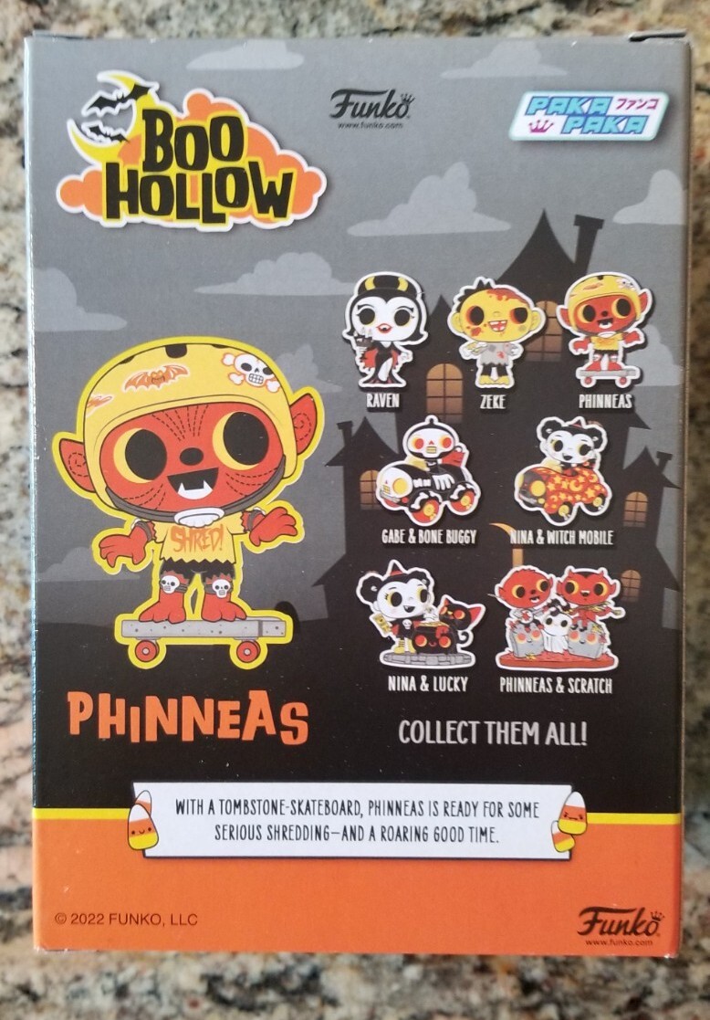 Funko Boo Hollow Phinneas Paka Paka 889698643863 | eBay