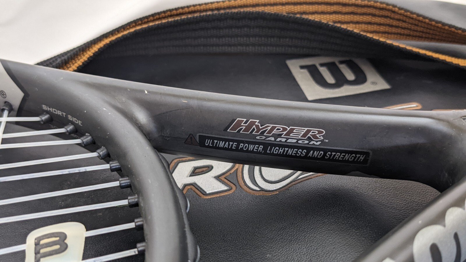 Wilson Hyper Hammer 3.6 Carbon Rollers 115” Head Tennis Racquet w ...