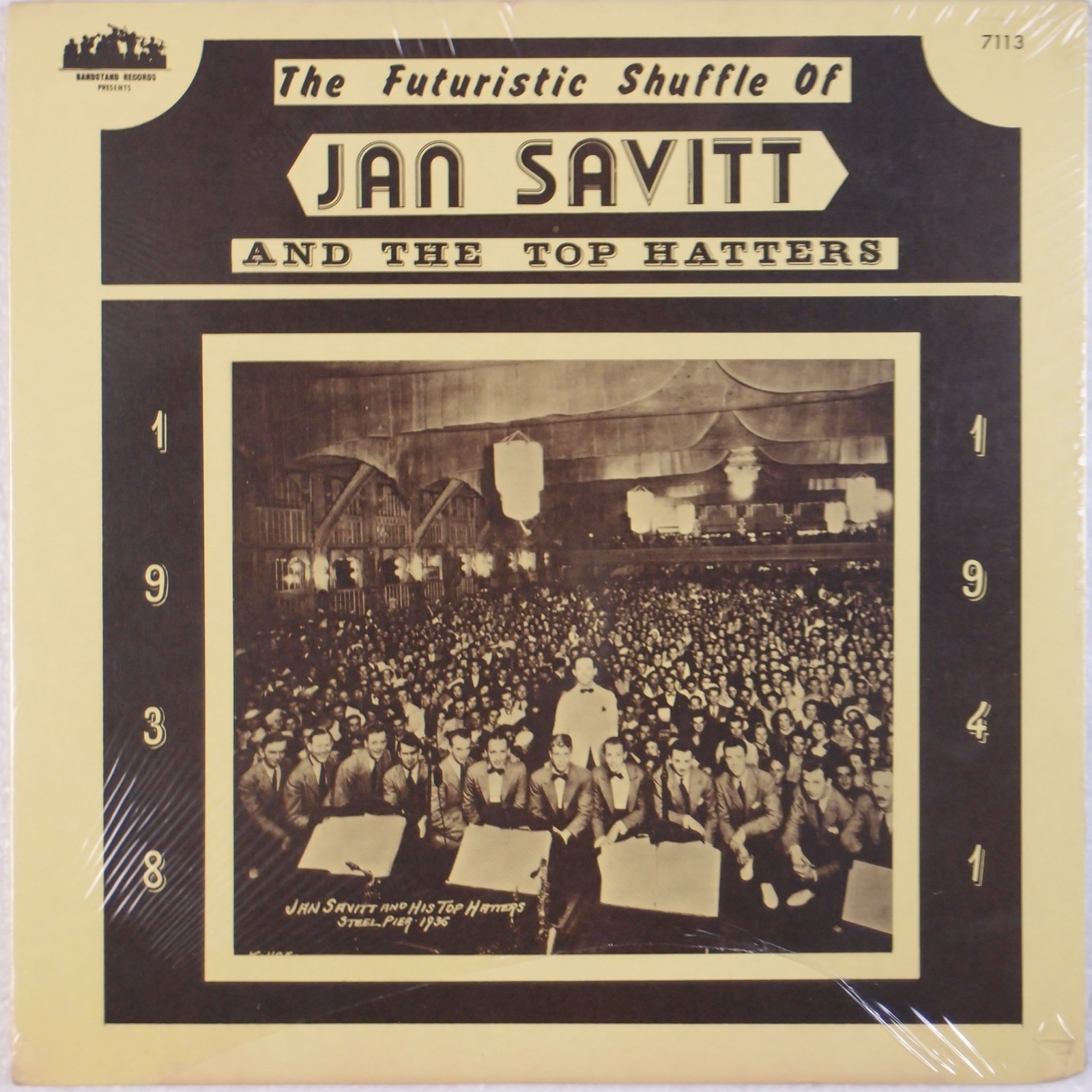 JAN SAVITT & TOP HATTERS: Futuristic Shuffle SEALED Bandstand VINYL LP ...