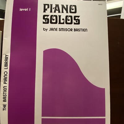 WP23 - Bastien Piano Library Piano Solos Level 1 by Jane Bastien | eBay