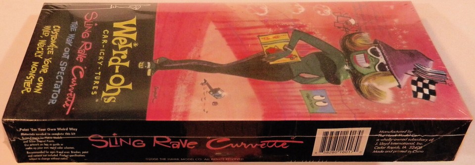 Sling Rave Curvette Weird-ohs Car-Icky-Tunes Hawk Classics Model Kit ...