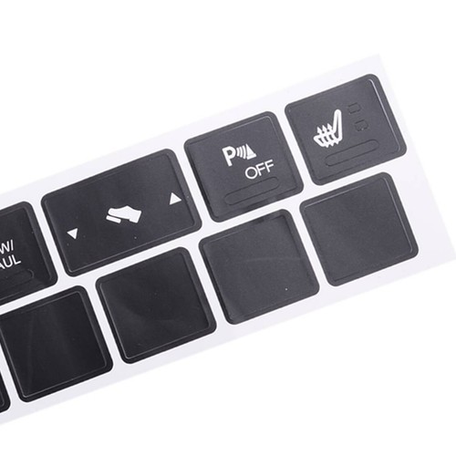 Heated Seat Traction Button Repair Decals Fit For Jeep Cherokee ...