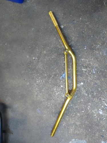 Gold Braced 22mm Motorcycle Motorbike Handlebars | eBay UK