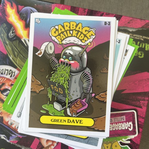 2024 Topps GPK Garbage Pail Kids Green Day DOOKIE 30 YEARS DAVE Green ...