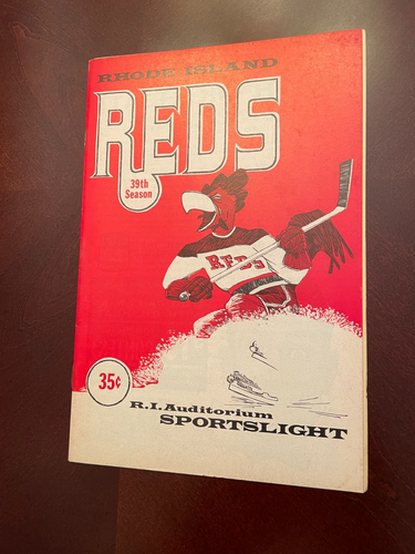 1964-65 Springfield Indians @ Rhode Island / Providence Reds AHL ...