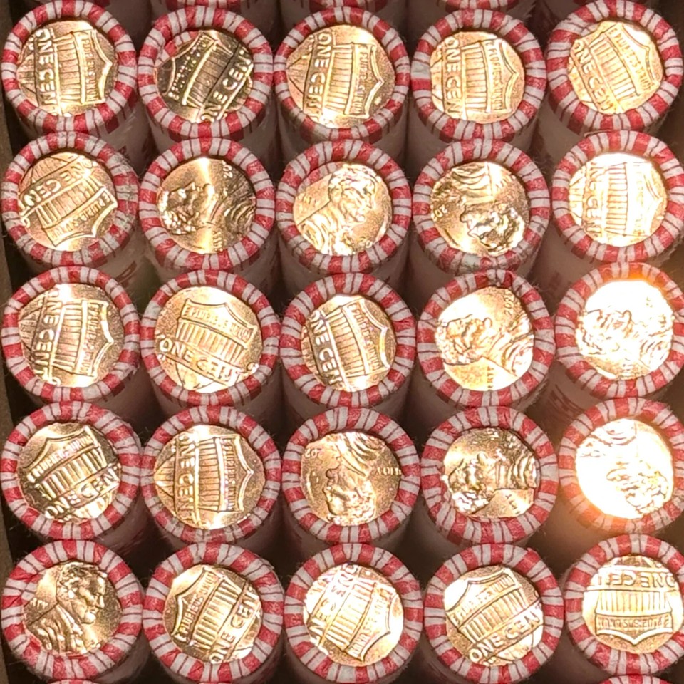 (1) One OBW Roll 2025 D Lincoln Cent Penny w/ ROD Ender(s) & Bonus 2025 ...