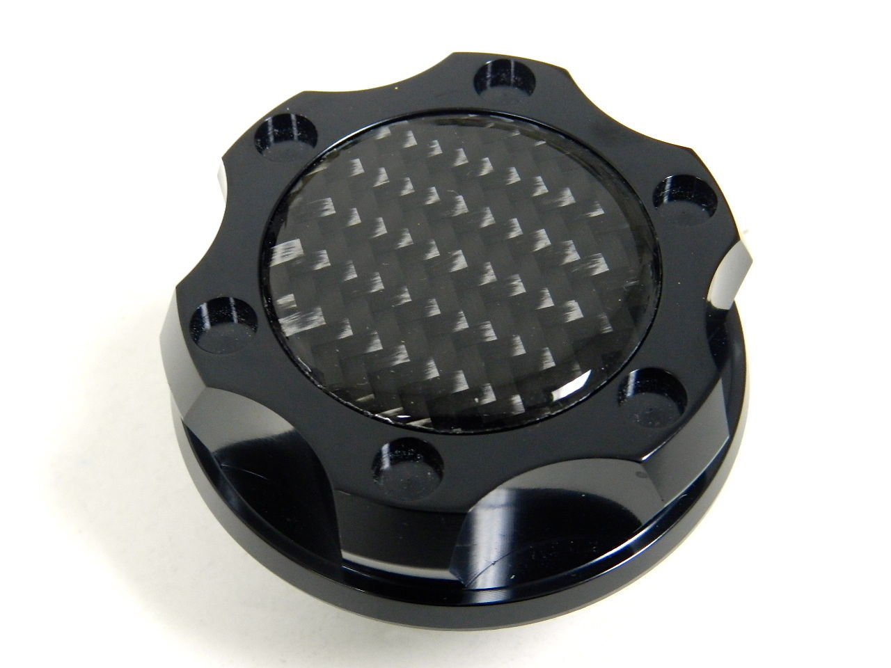 BLACK CARBON FIBER BILLET RACING ENGINE OIL FILLER CAP FOR 07-15 MINI ...