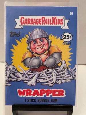 2024 GPK Game Over Level 6 Wrapper Card #30 - Dead Dirk / Dragon's ...