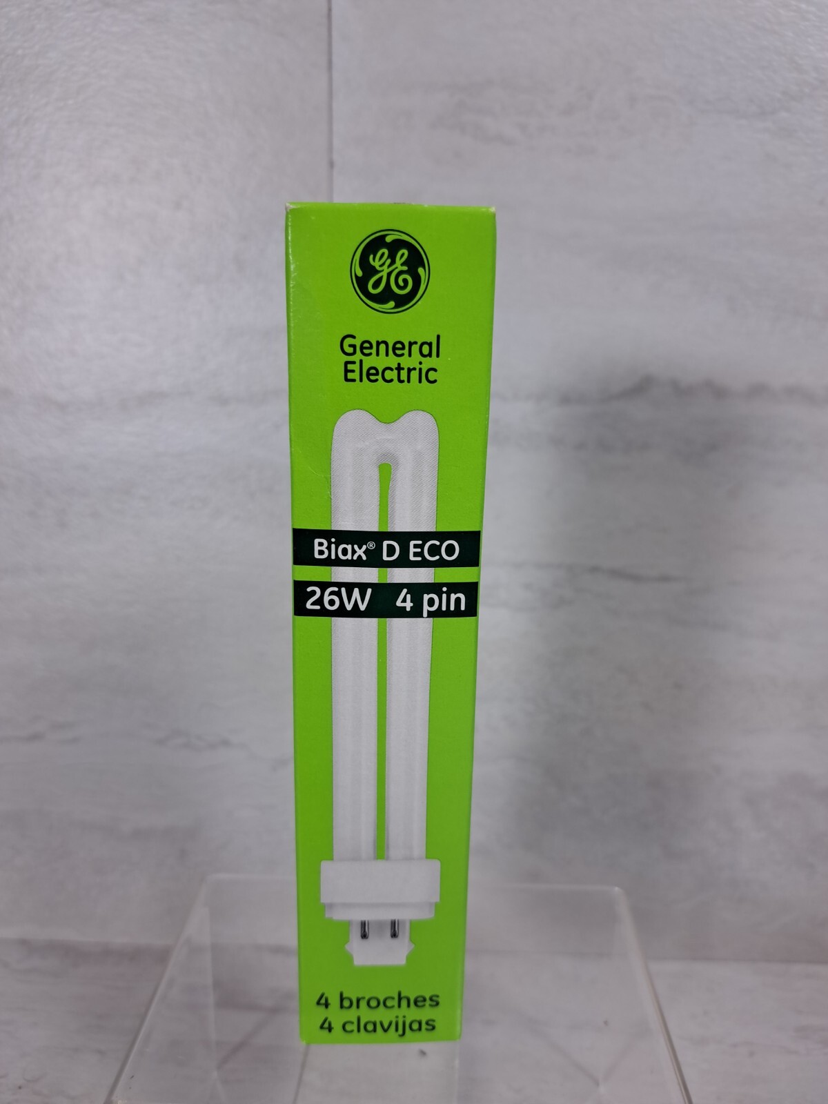 GE BIAX D ECO 26W 4 PIN C FLUORESCENT F26DBX/835/ECO4P G24q-3 Brand New ...