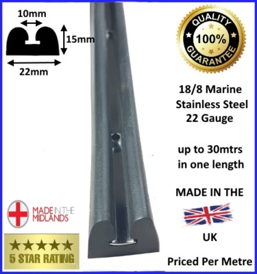 MARINE BOAT FENDER BLACK RUBBER / RUBBING STRAKE ,BOAT,YACHT | eBay