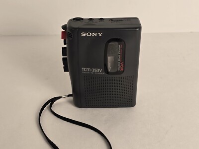 Sony TCM-353V Pressman Cassette Recorder FOR PARTS ONLY | eBay