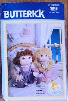 Butterick Sewing Patterns Craft Stuffed Animal Plush Dolls Bears Home+ ...