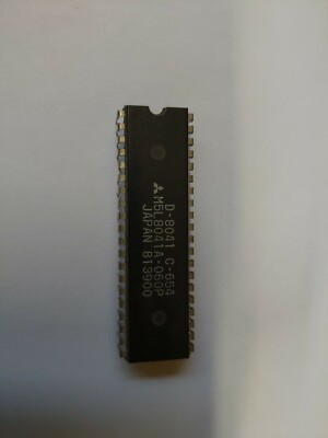 Mitsubishi M5L8041A-060P (Microcontroller, 8-Bit, MROM, 8048 CPU, 6MHz ...