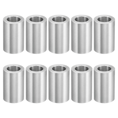 M10 Aluminum Spacers, 10 Pcs Metal Spacer Aluminum 10.2mm IDx16mm ODx25 ...