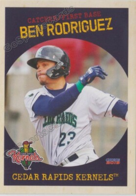 2019 Cedar Rapids Kernels Ben Rodriguez RC Rookie Minnesota Twins | eBay