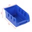 30 Hole Plastic Bins Wall Mount Storage Garage Tools Small Parts ...