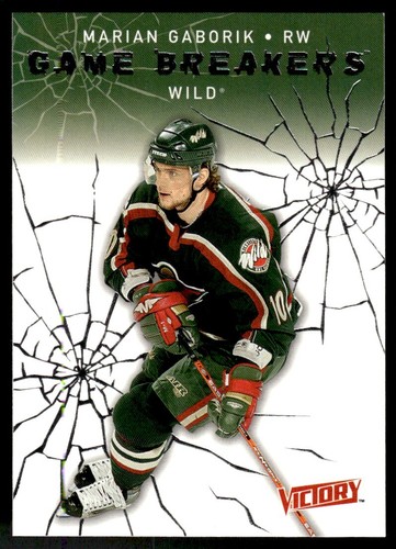 2003-04 Upper Deck Victory - Game Breakers Marian Gaborik #GB38 for sale online | eBay