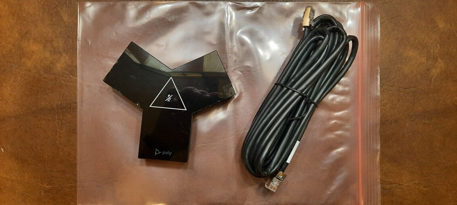 POLYCOM IP DESKTOP MICROPHONE FOR POLY G7500 CODEC P/N 2201-85155-002 ...