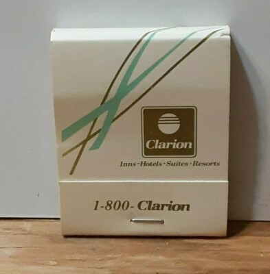 Clarion Inn Matchbook Vintage Unstruck Paper Matches | eBay