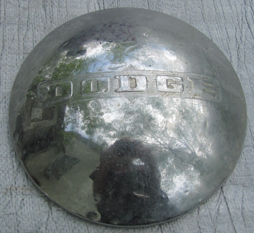 1940's OR 1950's DODGE DOG DISH PIE PLATE HUB CAP COVER GENUINE ...