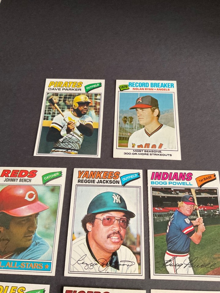 1977 Topps Baseball Set Complete - High Grade - 660 Cards - | eBay