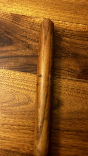 Vintage 15” Wooden Police Nightstick/Baton/Billy Club Solid Wood | eBay