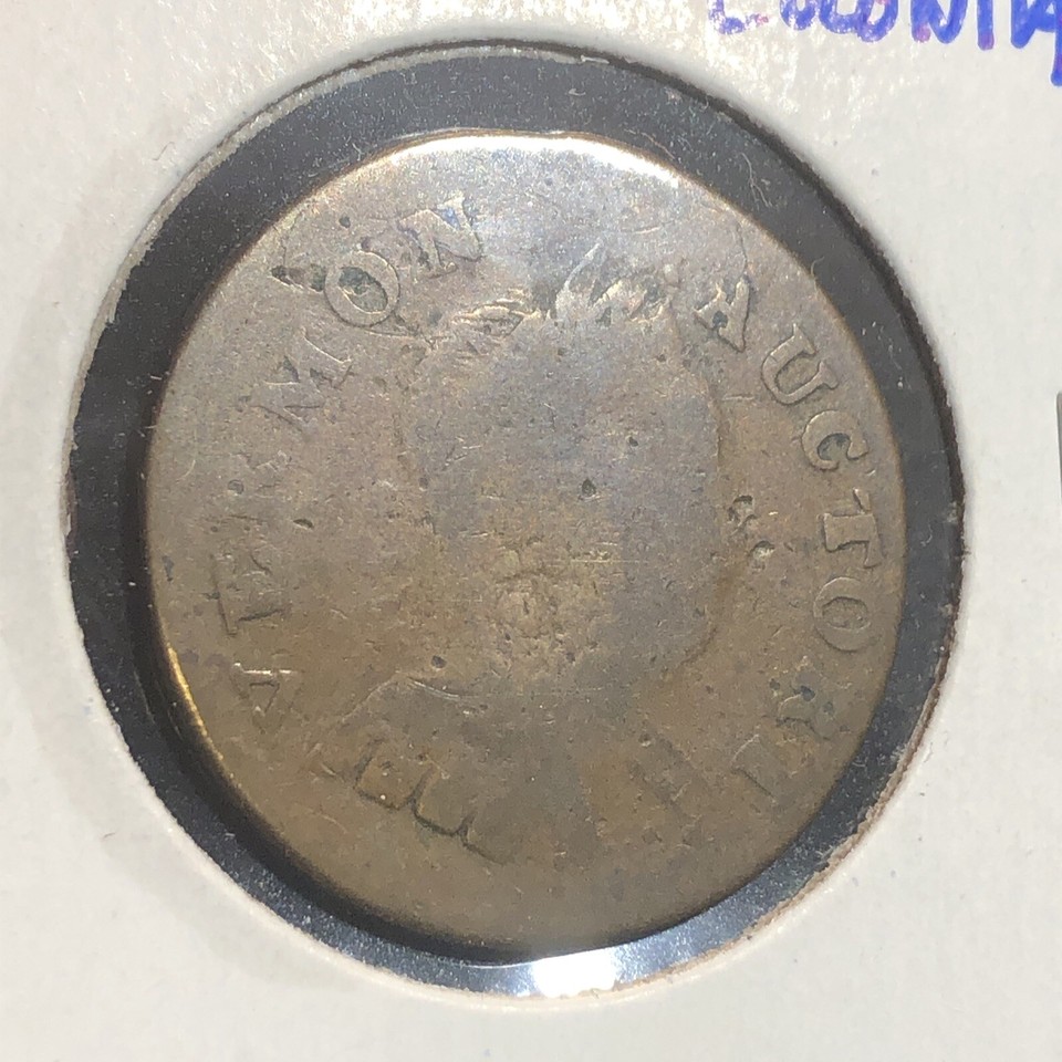 1788 Vermont Colonial Copper Coin Nice Chocolate Brown Patina | eBay