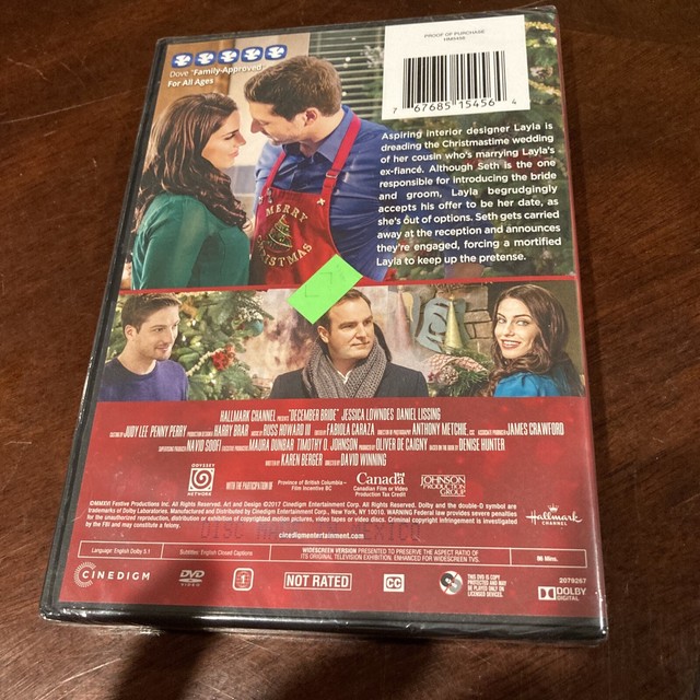 a December Bride DVD Christmas Hallmark Channel Lissing for sale online ...