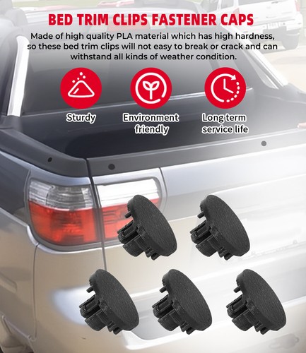 For Subaru Baja Bed Trim Clips EXTRA DURABLE Fastener Caps Fastener ...