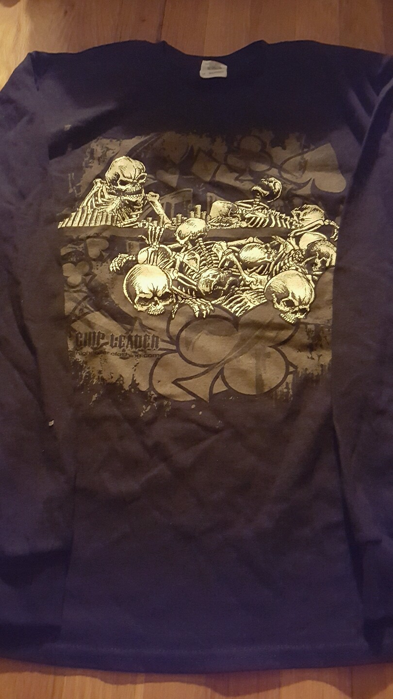 Chip Graveyard Poker T-Shirt by High Roller Clothing | eBay