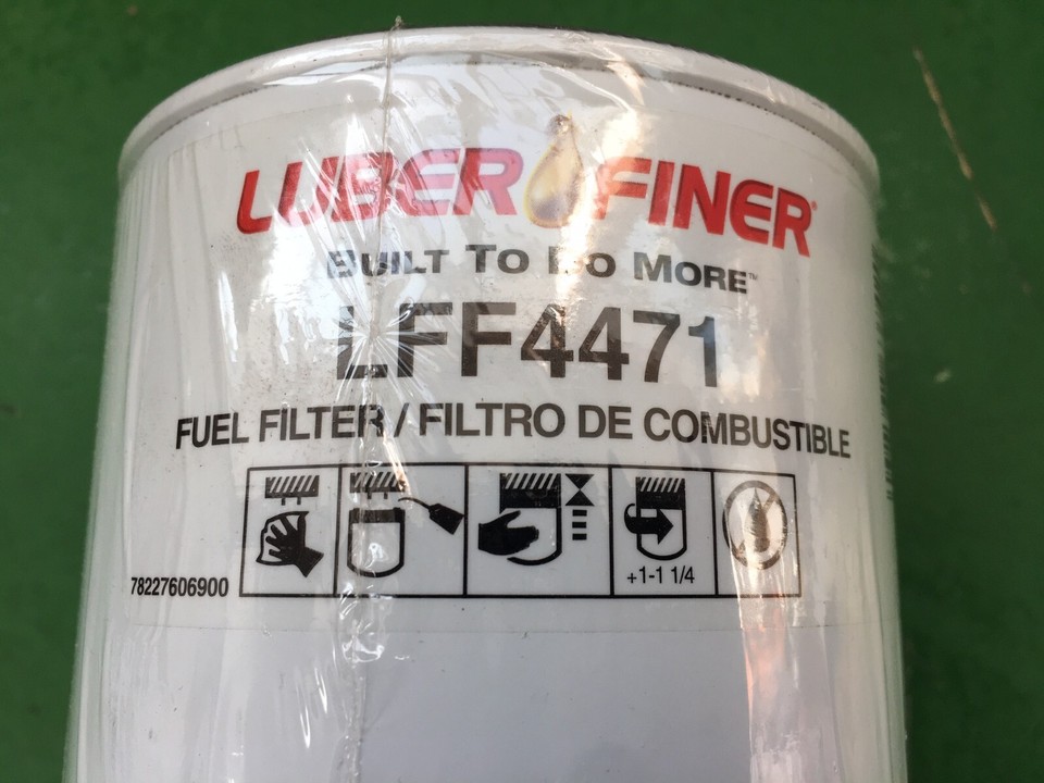 LFF4471 LUBER-FINER FUEL FILTERS 2 PK FF5382 BF7657 33587 MACK CV CHN ...