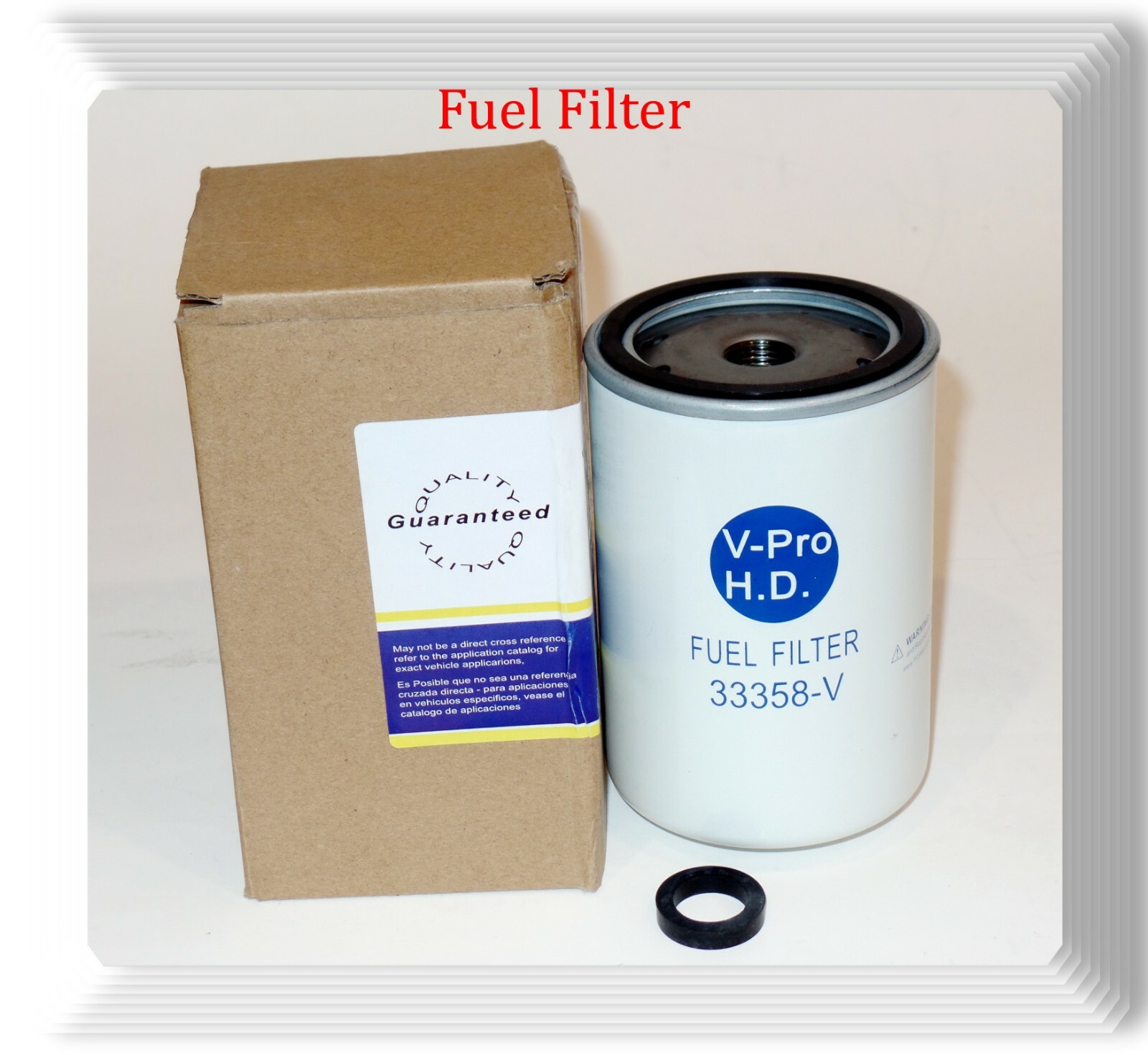 6 x Fuel Filter 466987-5 Fits: Freightliner Blue Bird Peterbilt ...