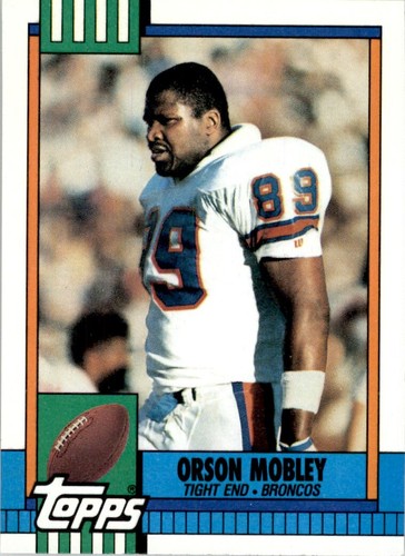 1990 Topps Orson Mobley RC Denver Broncos #47 Football Card | eBay
