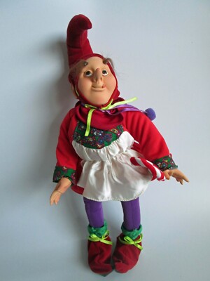 VTG 1990 Brinn's Hidden Kingdom Christmas Troll Gnome Elf Pooder Snoot ...