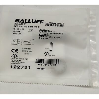 1PC New BALLUFF BES 516-300-S249-S4-D Proximity Sensor BES516300S249S4D ...