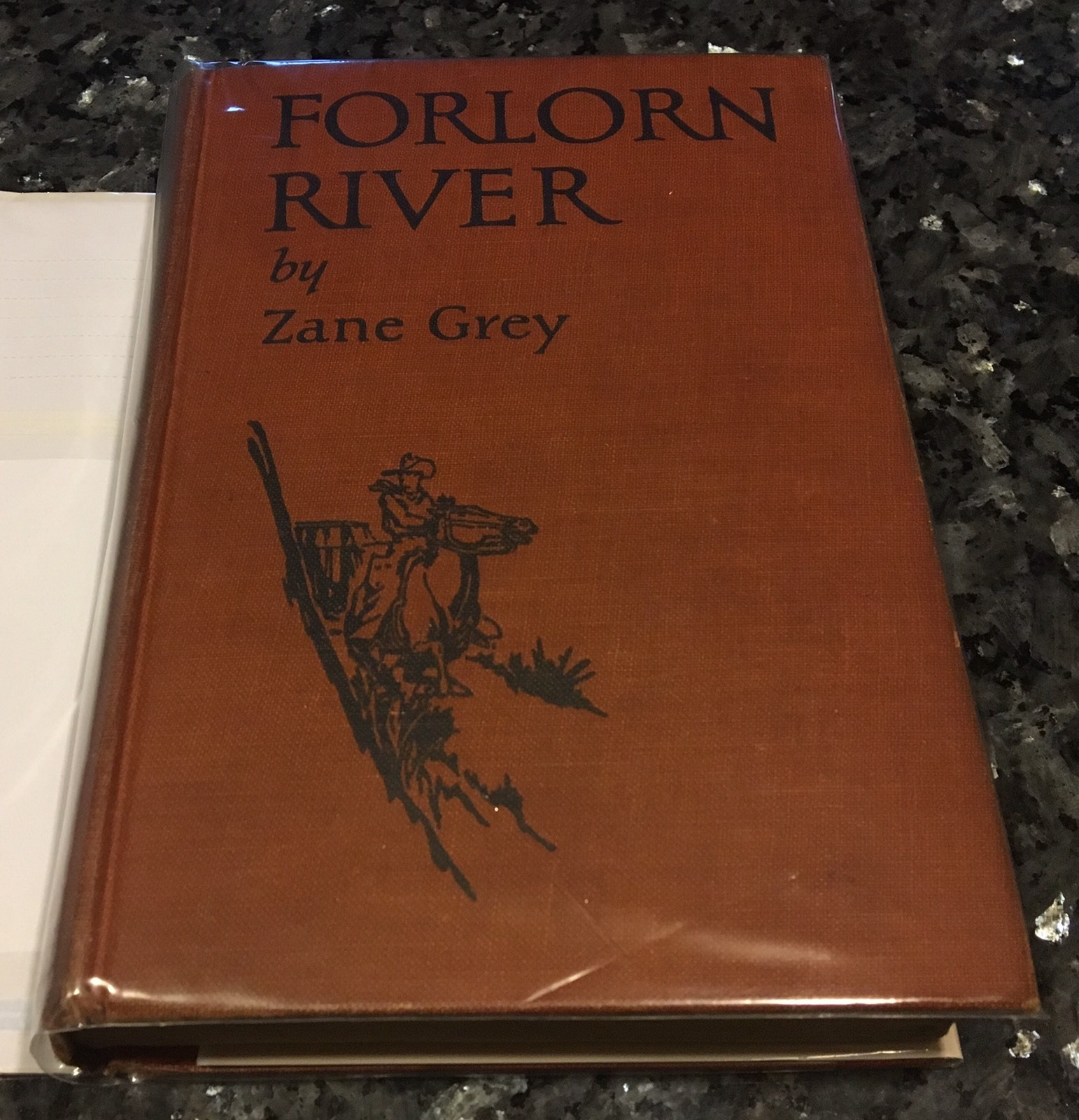 ZANE GREY, FORLORN RIVER 1927, 1ST EDITION H-B, 1ST EDITION, 1ST PRINT ...