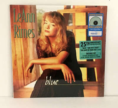 LeANN RIMES blue Lp SEA GLASS BLUE COLORED Vinyl Record , SEALED / NEW ...