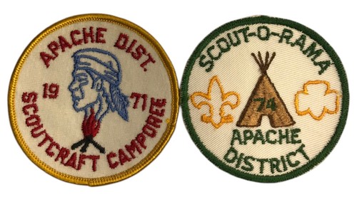 Apache District Lot of 2 Event Patches (ZA131) | eBay
