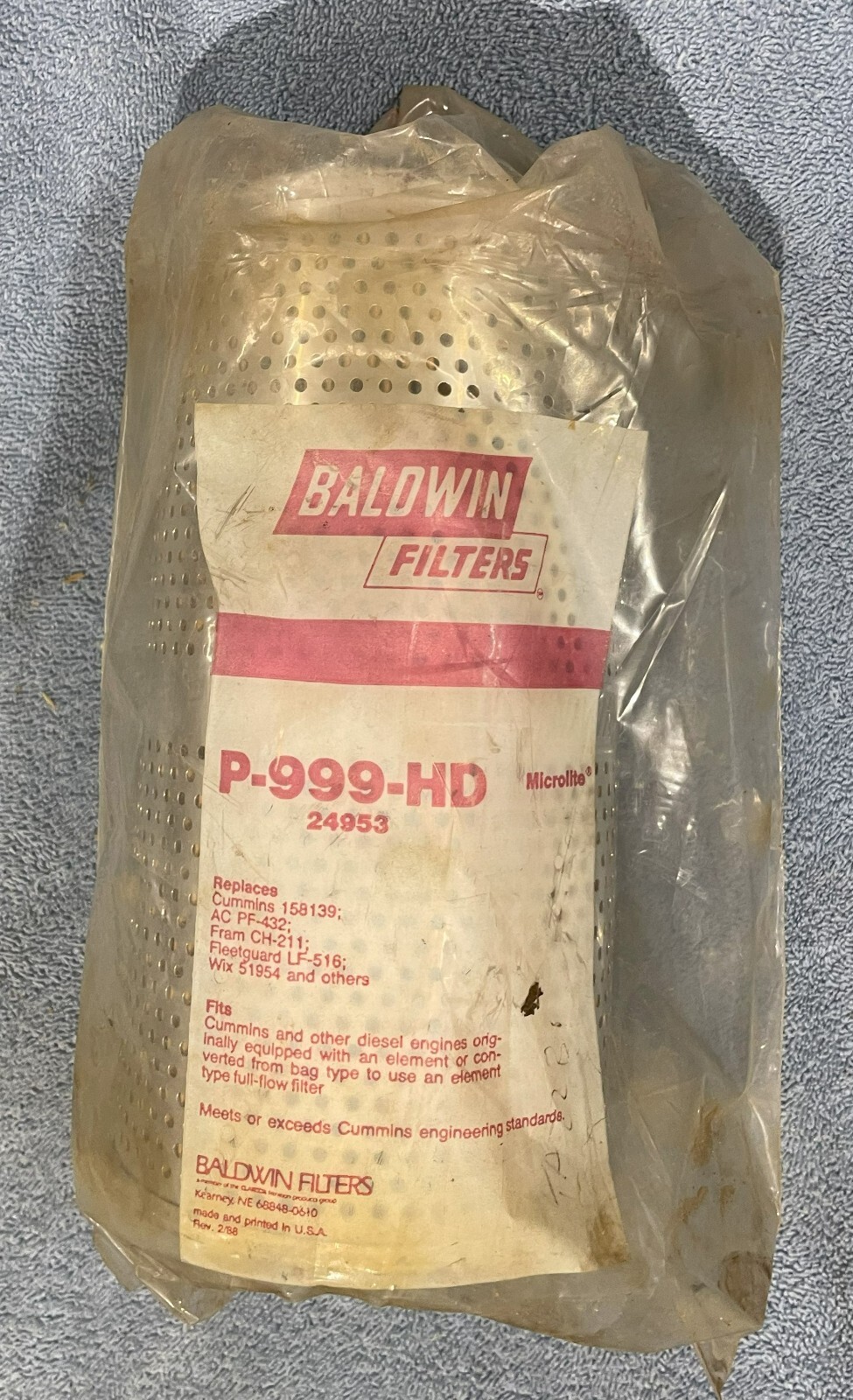 FLEETGUARD LF516 - cross reference oil filters | oilfilter ...