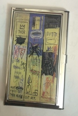 Retro Urban Graffiti Thor Silver Business Credit Card I.D. Holder | eBay