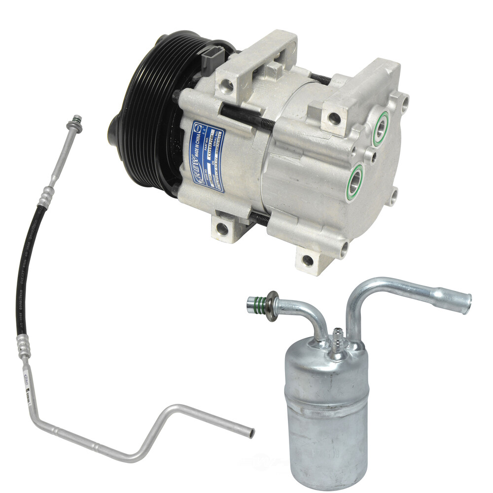 A/C Compressor Replacement Service Kit-Short Compressor Replacement Kit ...