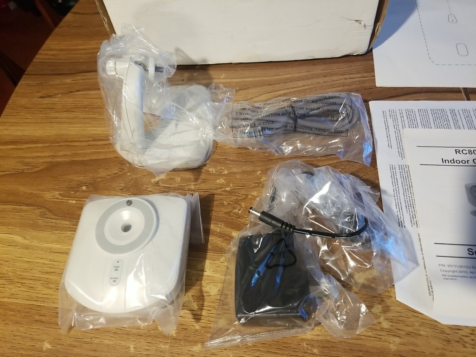 Wireless IP Indoor Camera Sensormatic ADT RC8021 | eBay