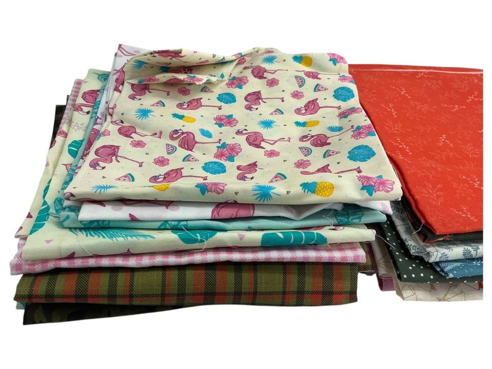 Mrs Quilty Premium Fabrics For Quilting 20 Pieces 21.6x18.1 Inches | eBay