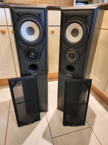 Mission 702e Black Floor-Standing Speakers | eBay UK