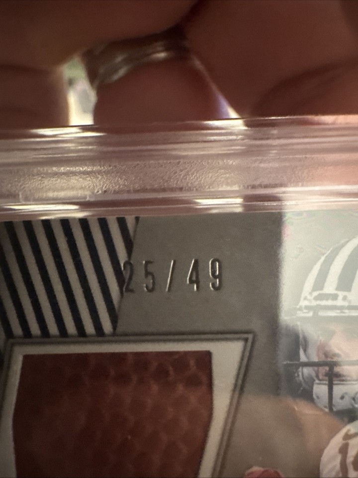 2018 Absolute Sam Darnold ROOKIE RC MATERIAL Auto #25/49 #151 PSA 8 ...