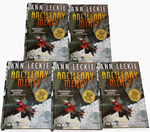 Wholesale Lot of 5/Ancillary Mercy/Ann Leckie/LARGE PRINT/HARDCOVER/$2. ...